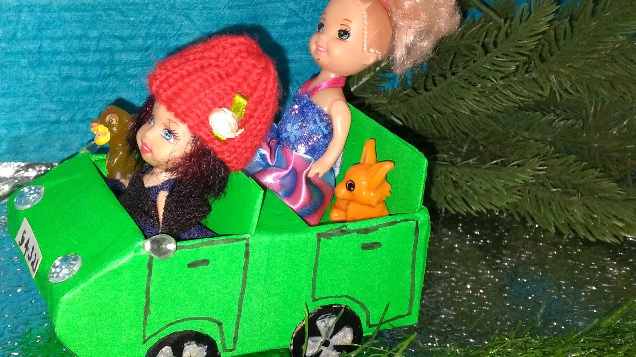 DIY mini toy car |Recycle craft| All Rounder Cathy - YouTube