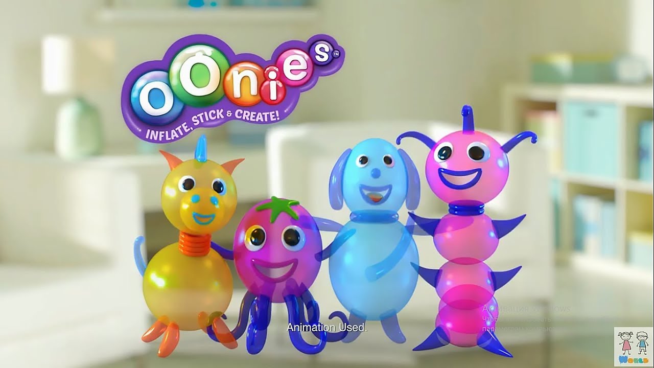 Игрушка Oonies - конструктор из надувных шаров - YouTube