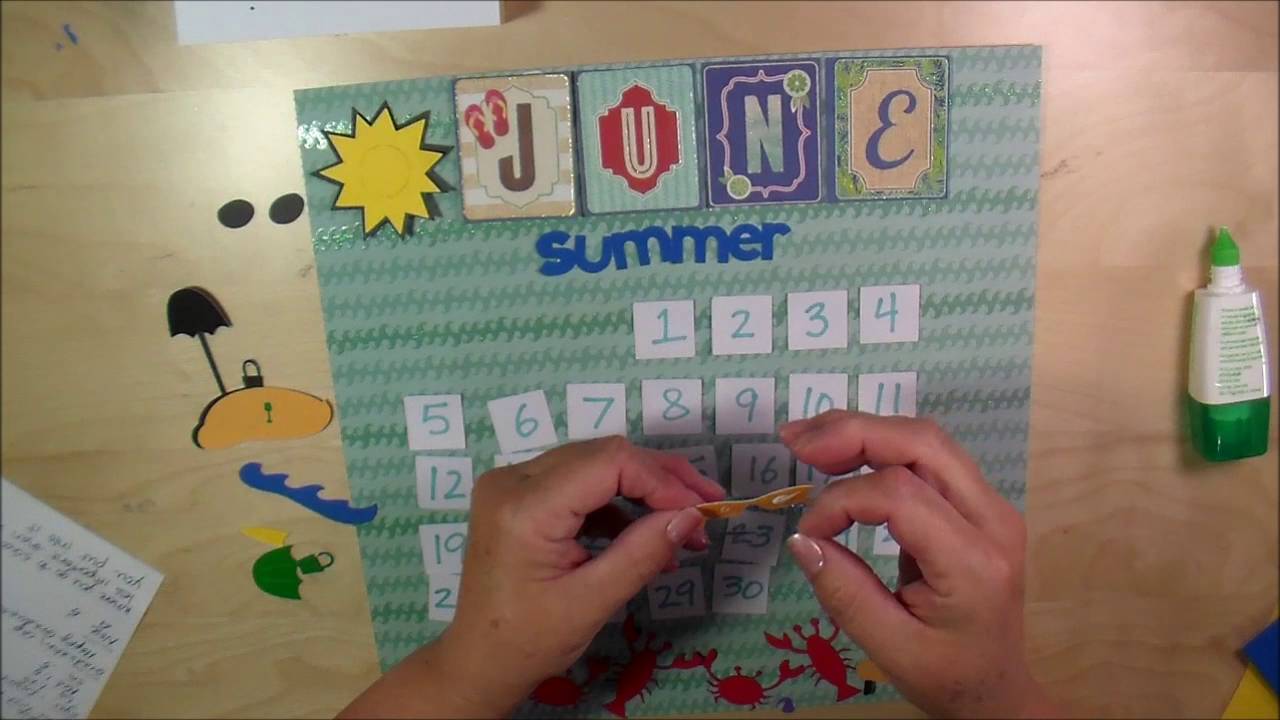 June Calendar - YouTube