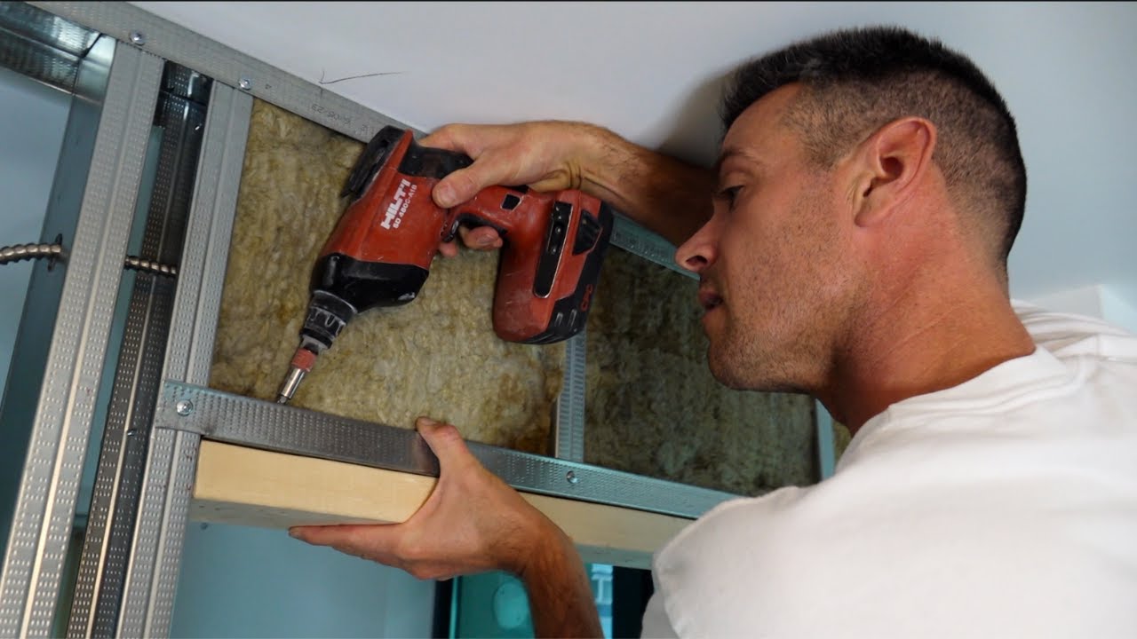 How to Install Doors and Trim on Steel Studs - YouTube