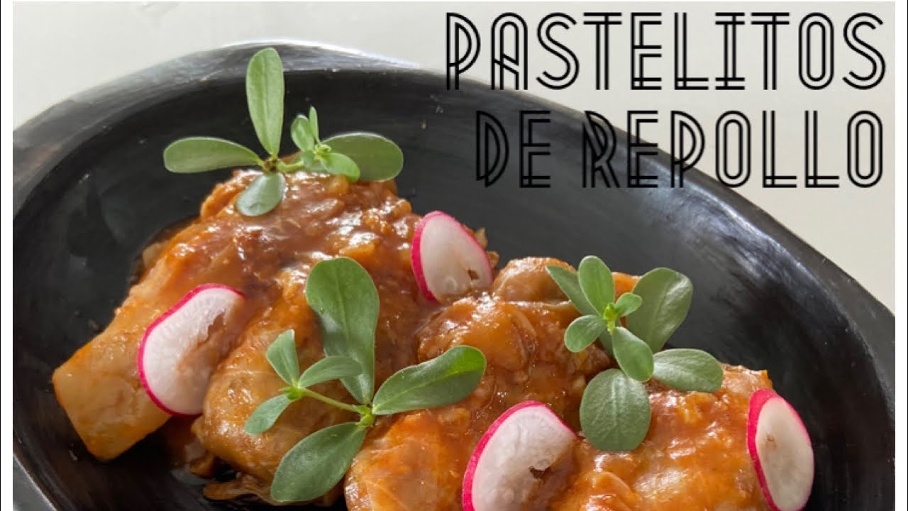 COMO HACER PASTELITOS DE REPOLLO CON CARNE O MALFUF MAHSHI LIBANES # ...