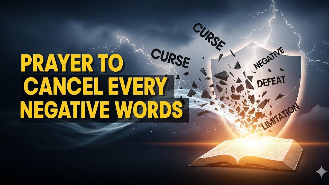 Prayer to Cancel Every Negative Word Spoken Against Your Life | Break Every Curse. - YouTube