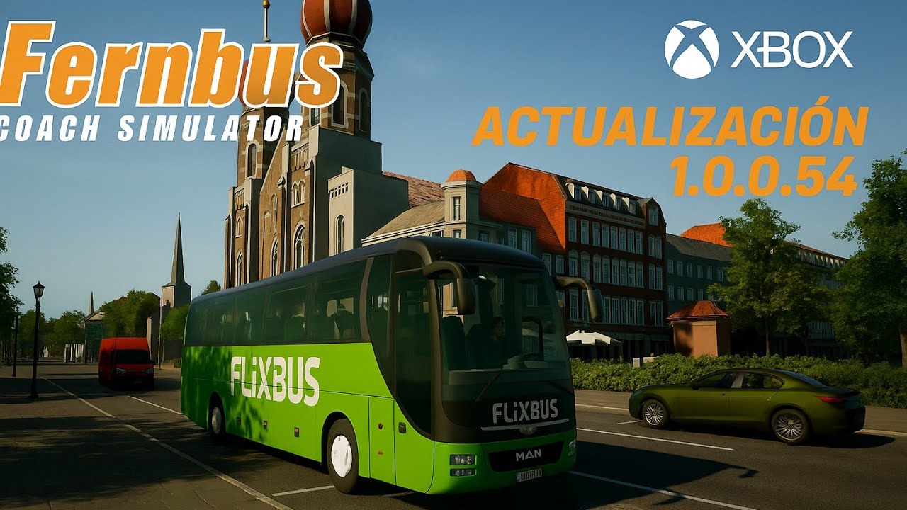 FERNBUS SIMULATOR: XBOX SERIES S / GAMEPLAY / ACTUALIZACION 1.0.0.54 ...