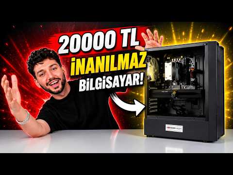 SAKİN OL! 20.000 TL'YE İNANILMAZ BİLGİSAYAR TOPLADIM