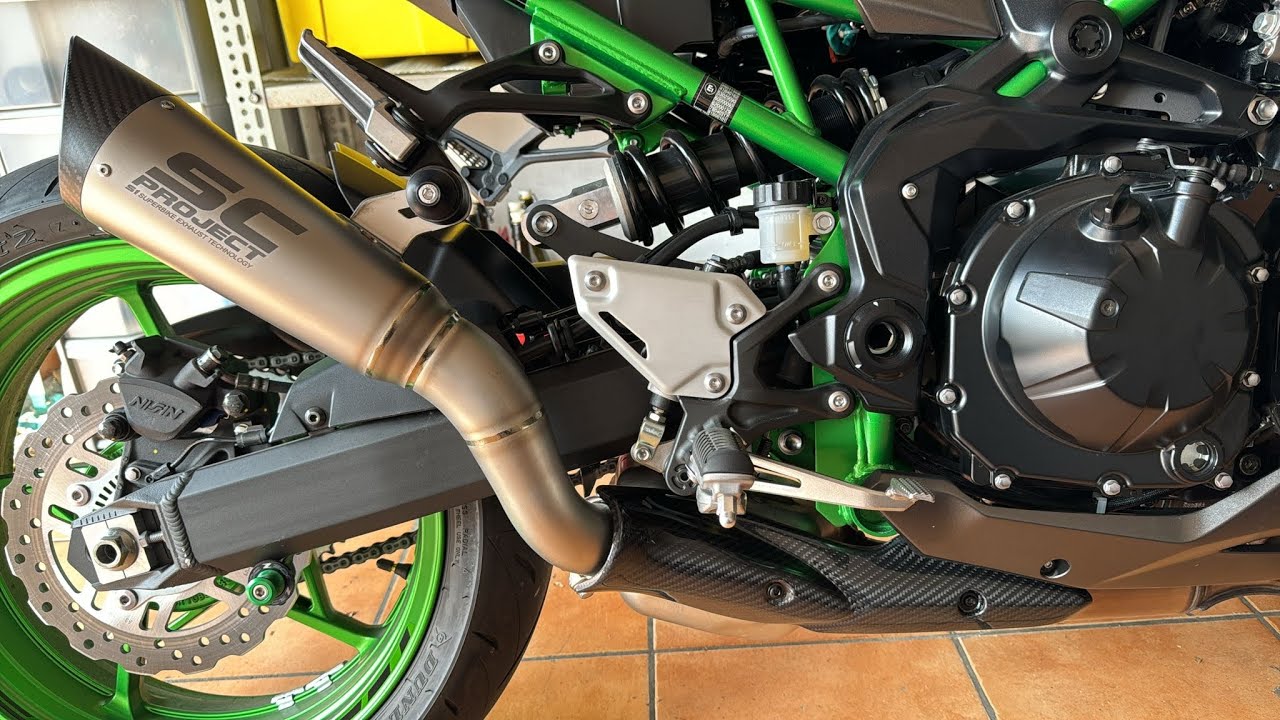 Z900 cold start with SC PROJECT S1 titanium - YouTube