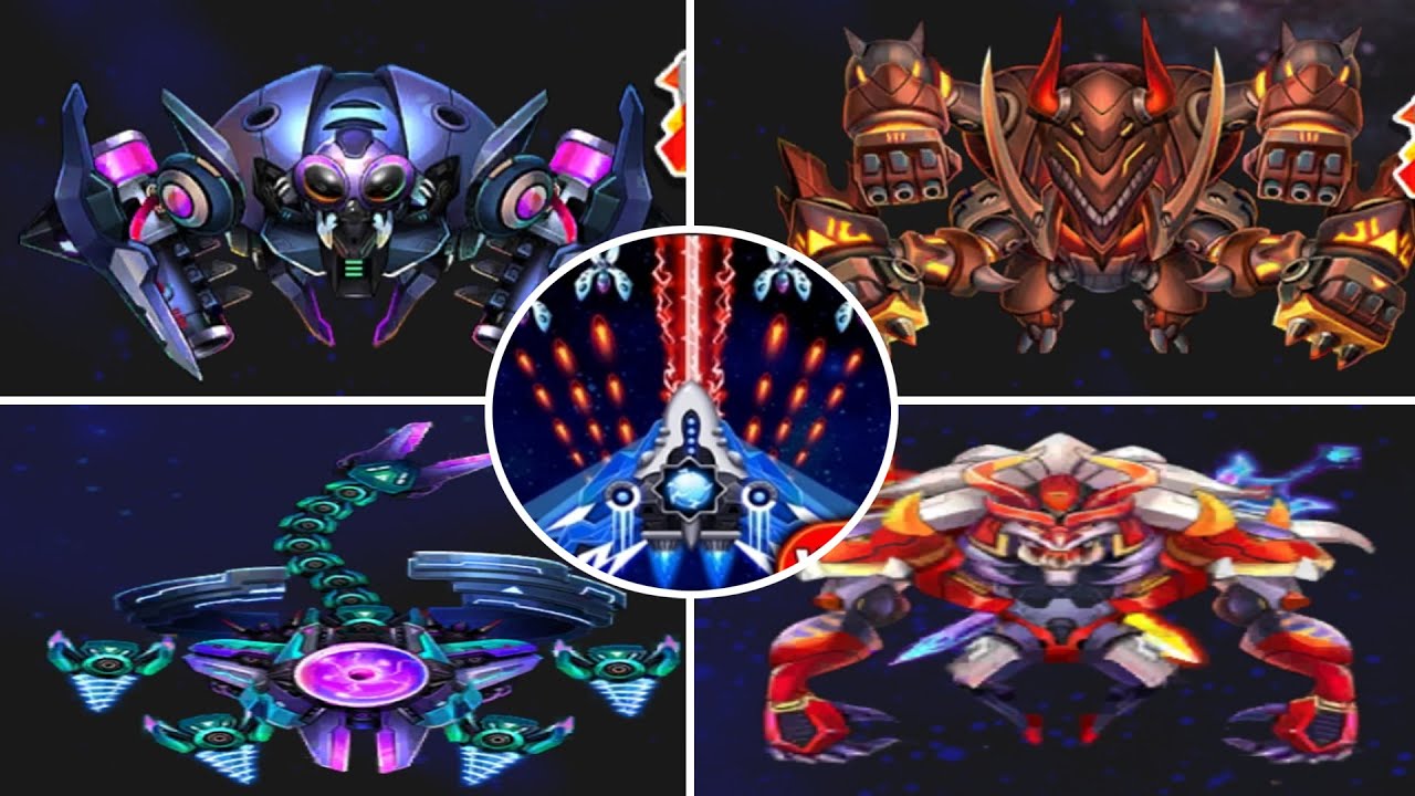 space shooter Boss 41 50 - YouTube