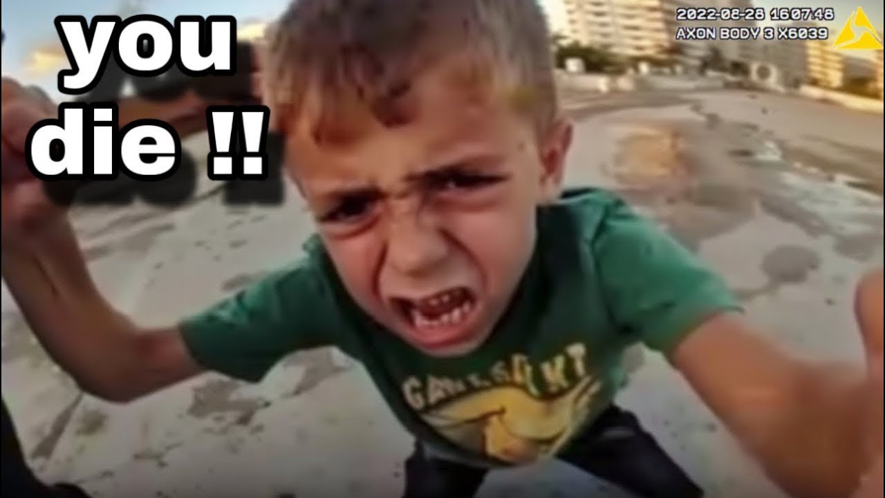 When KIDS Attacked Cops - YouTube