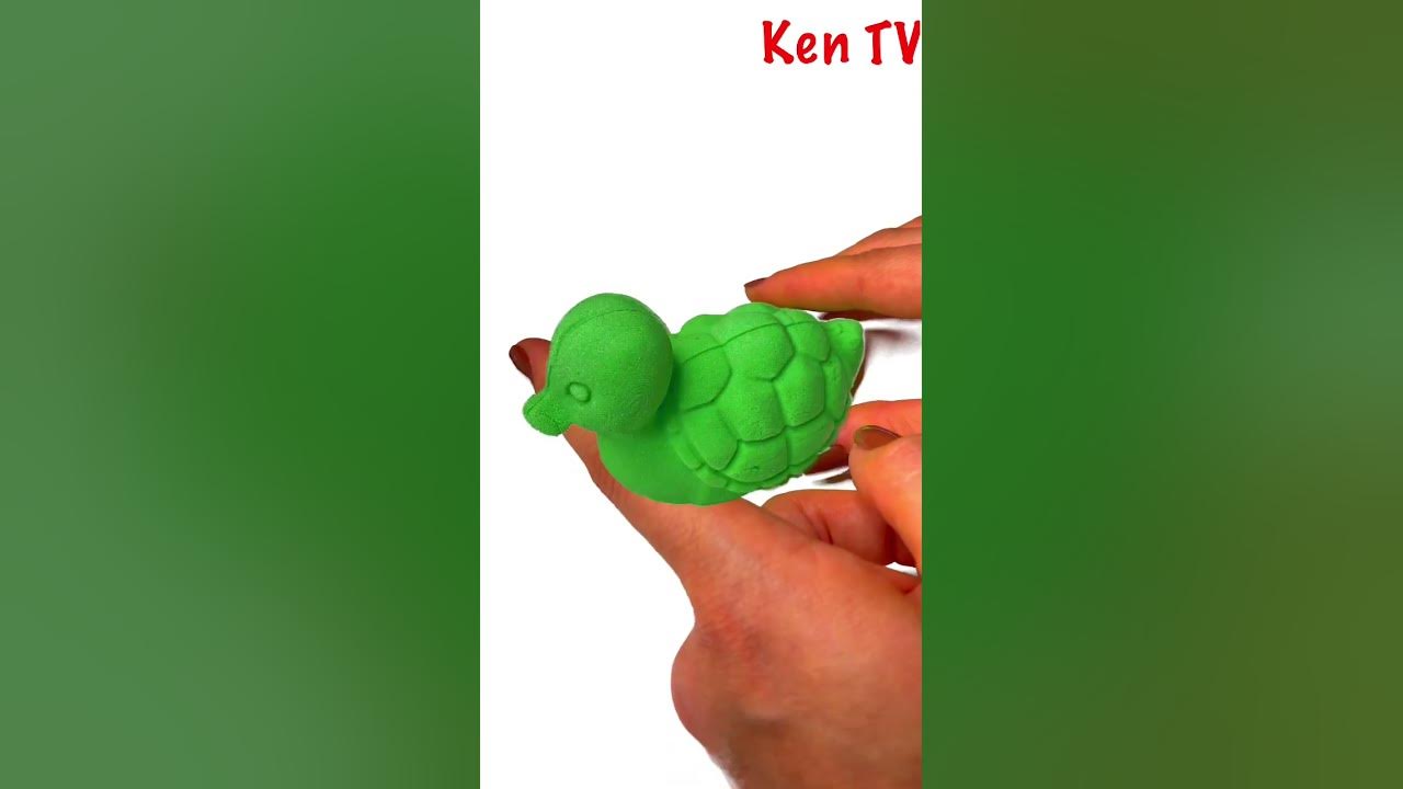 #Shorts Make Duck with Kinetic Sand Cutting ASMR | KenTV - YouTube