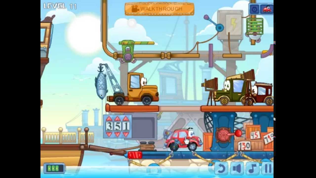 Wheely 4: Time Travel - Level 11 - YouTube