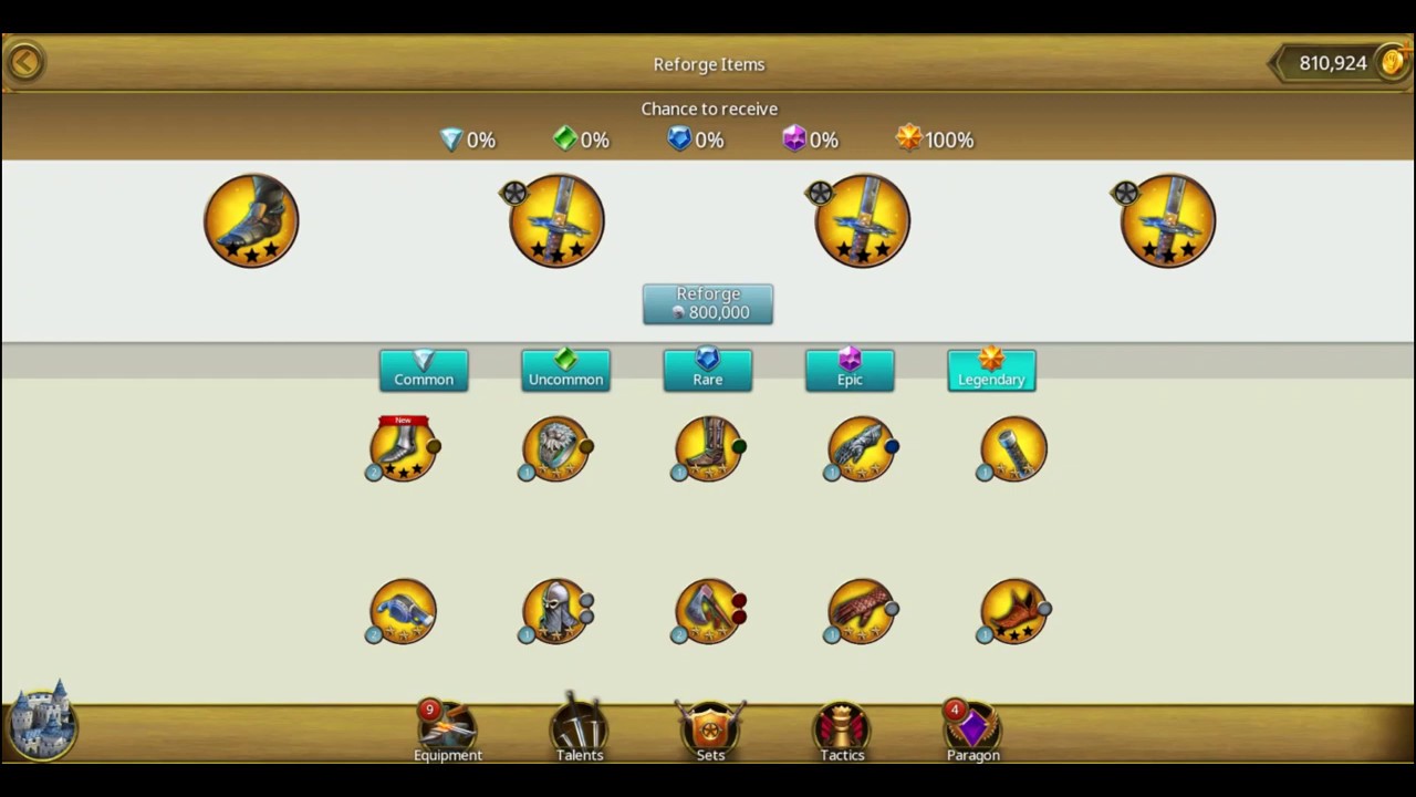 Reforging Epic and Legendary Equipment - Is It Worth It? - YouTube