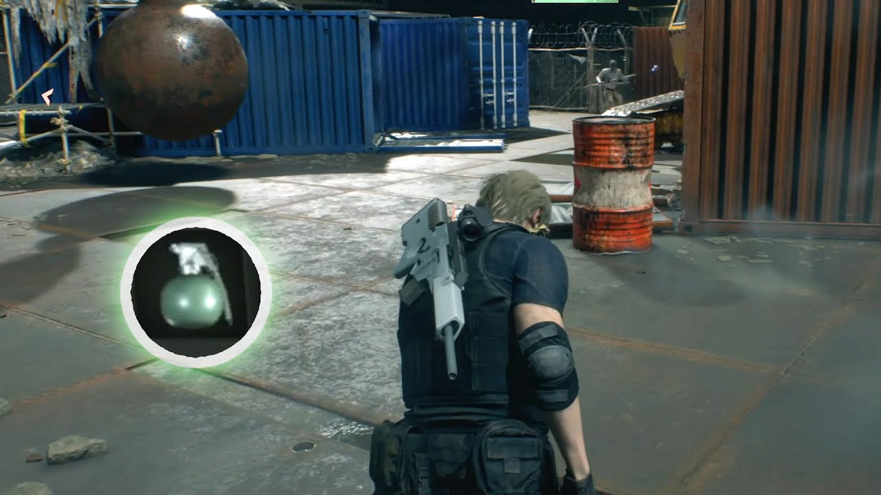 Resident Evil 4 Remake SKIP Cargo Depot with Grenade / Heavy Grenade ...