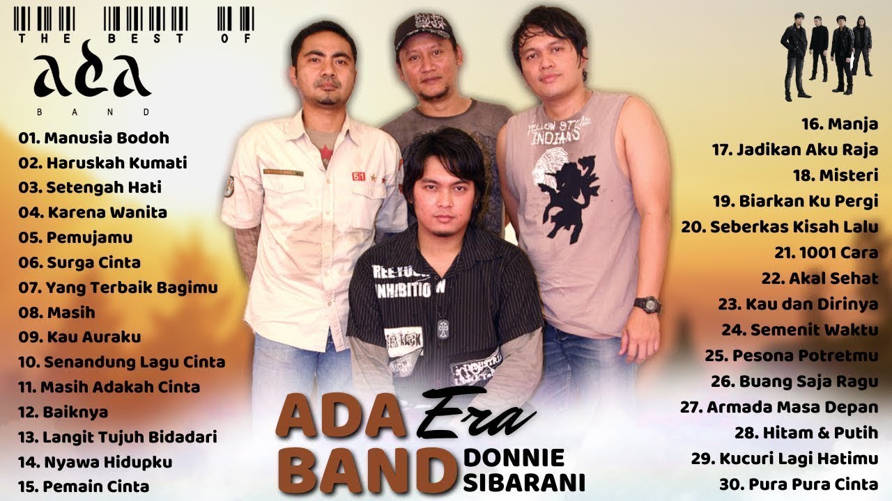 ADA BAND [Full Album] Lagu Pop Indonesia Terbaik Tahun 2000an - YouTube ...