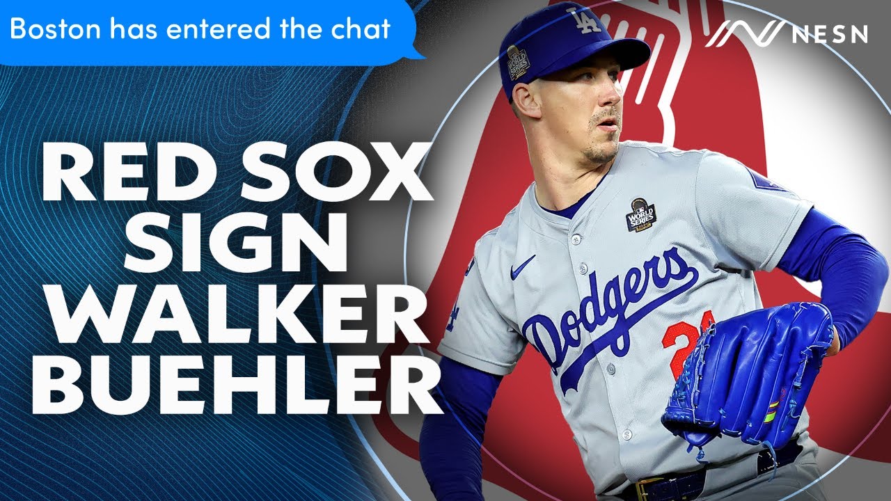 Red Sox Sign Walker Buehler To Pitching Staff - YouTube
