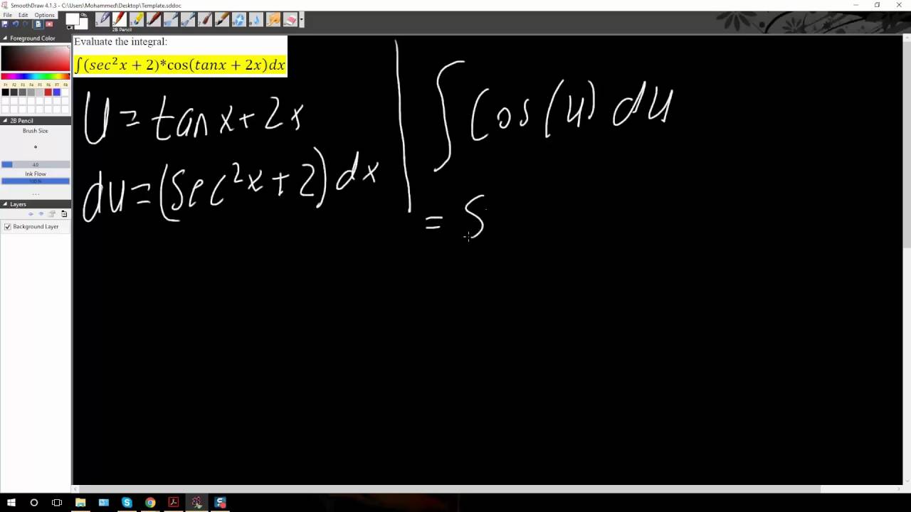 Calc 2: U-Substitution (Step-by-Step) ptB - YouTube