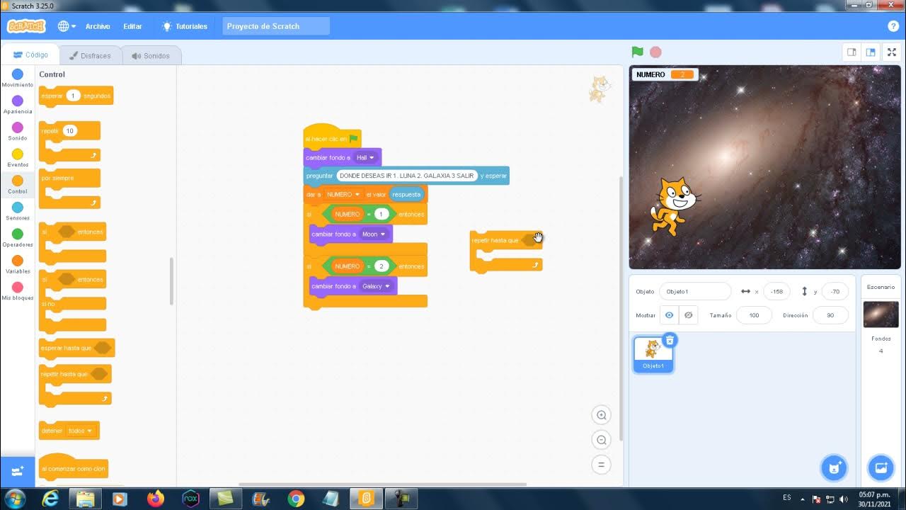 SALIDA EN SCRATCH - YouTube