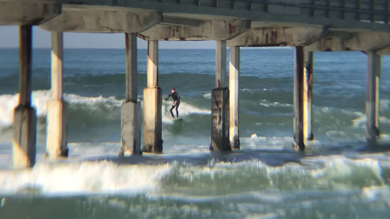 Surf - Shooting the pier on 1/1/2020 - YouTube