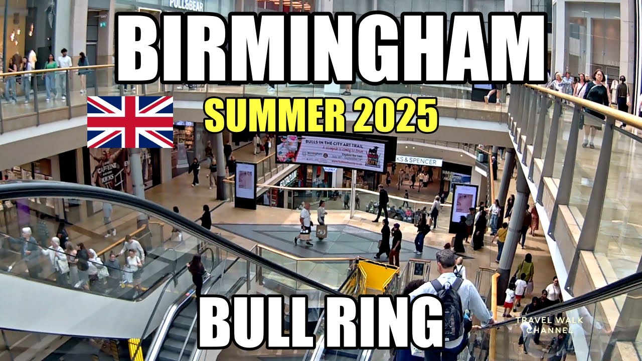 Bullring Birmingham Walking Tour | Inside UK’s Iconic Shopping Centre ...