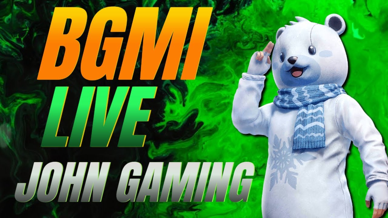 JOHN GAMING IS 🔴LIVE || FULL RUSH GAMEPLAY || BGMI 🔴LIVE || - YouTube