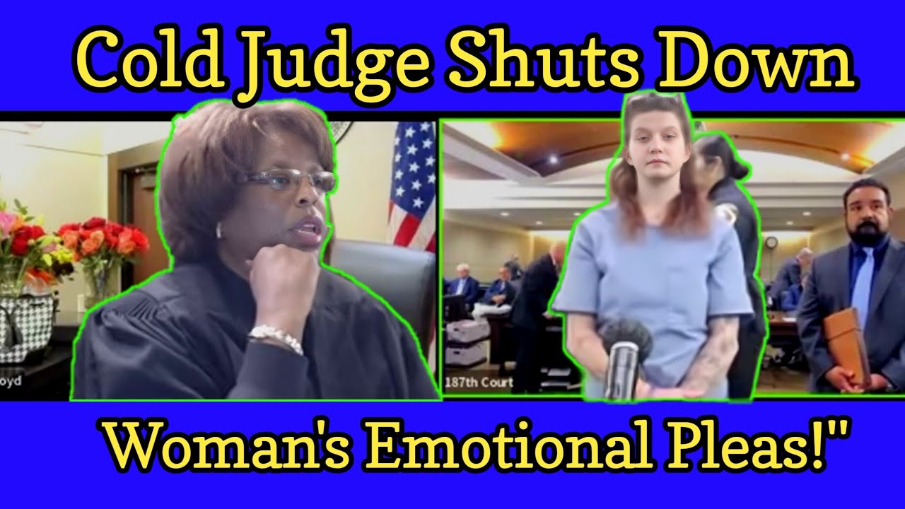 Cold judge shuts down women emotional pleas #judgeboyd - YouTube