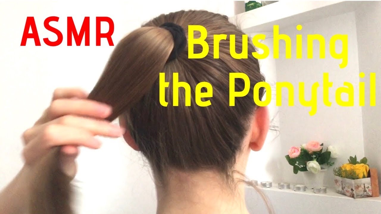 ASMR — brushing 🕊, trigger for better sleep, scalp massage, brushing ...
