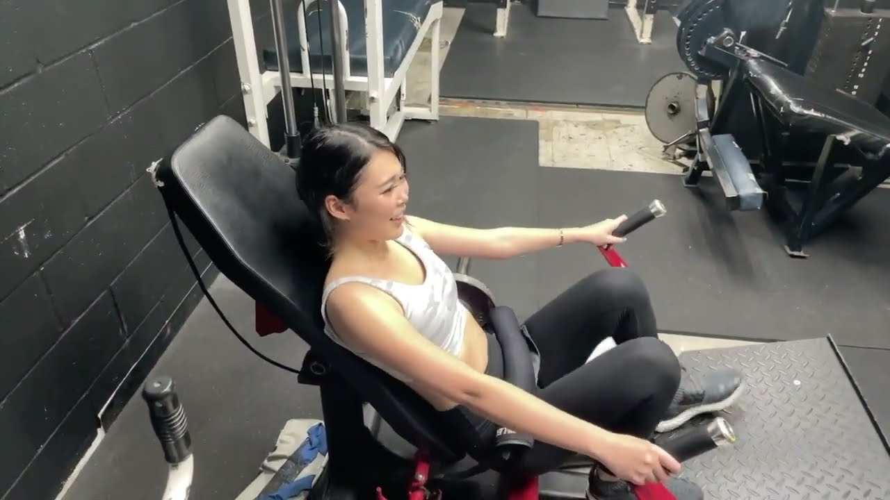 Emily Has Too Much Fun Hip Thrusting... - YouTube