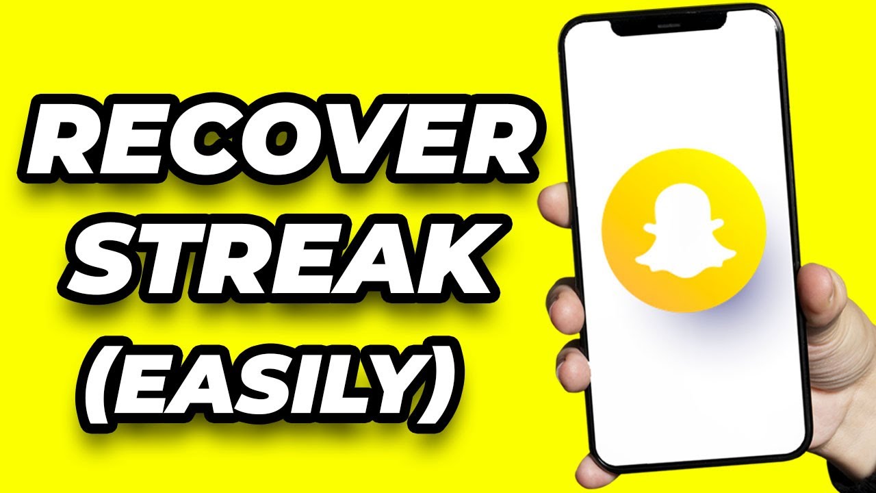 How to Recover Snapchat Streak After Blocked | Android or Iphone - YouTube