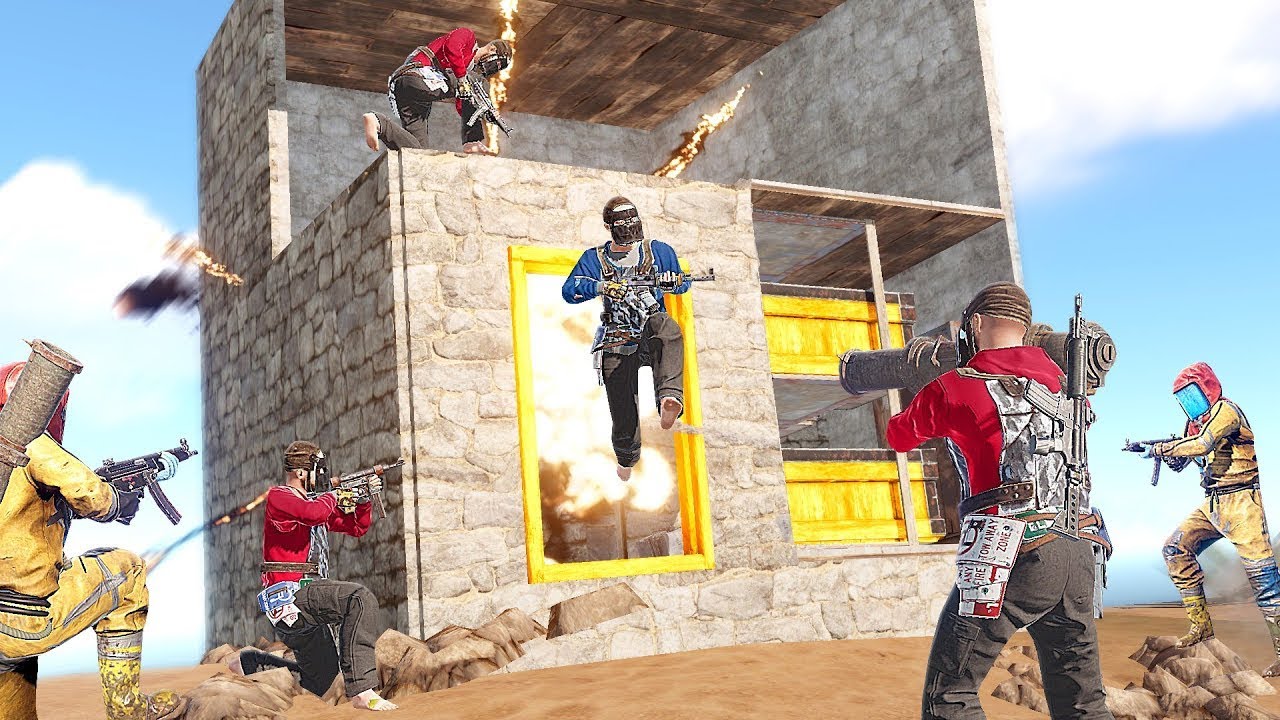 DÜŞMANLAR ETRAFIMIZI SARDI !!! PES ETMEK YOK ULAN (RUST TÜRKÇE) - YouTube