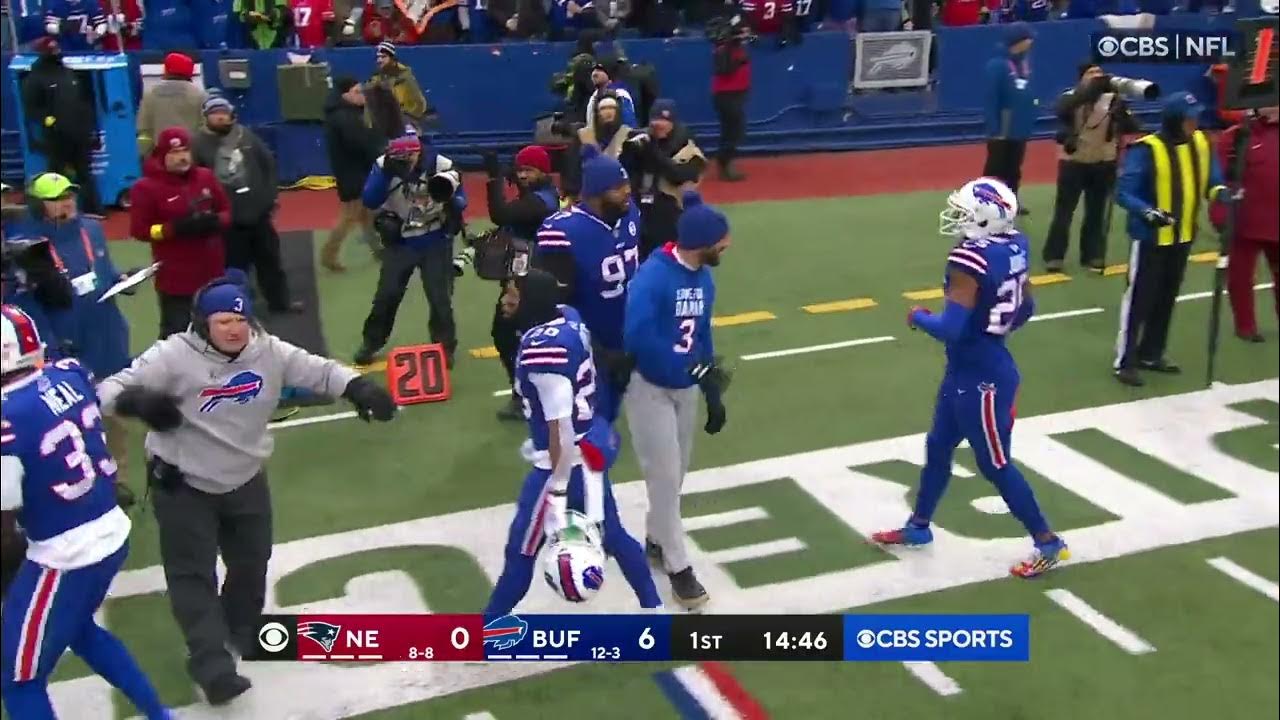 Nyheim Hines 1st Play Kick Return TD!!! - Bills vs. Patriots, 1/8/23 - YouTube