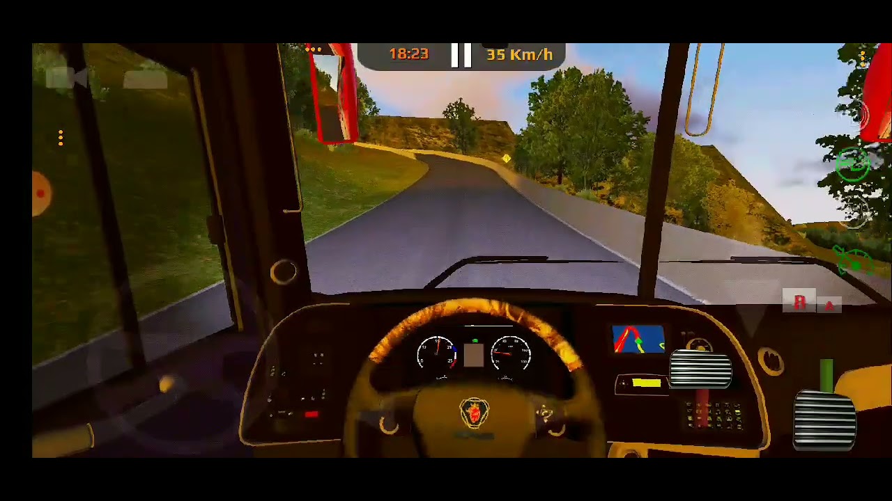 mandalar minn express world bus driving myanmar - YouTube