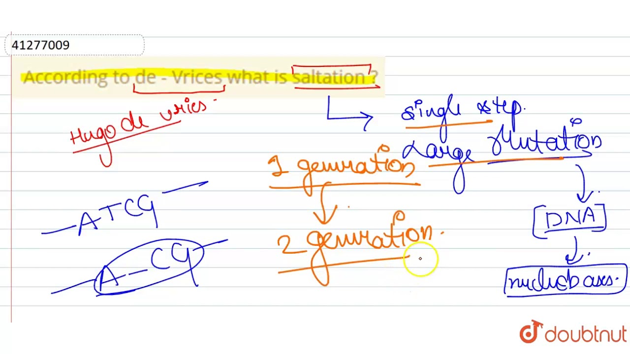 Saltation Biology