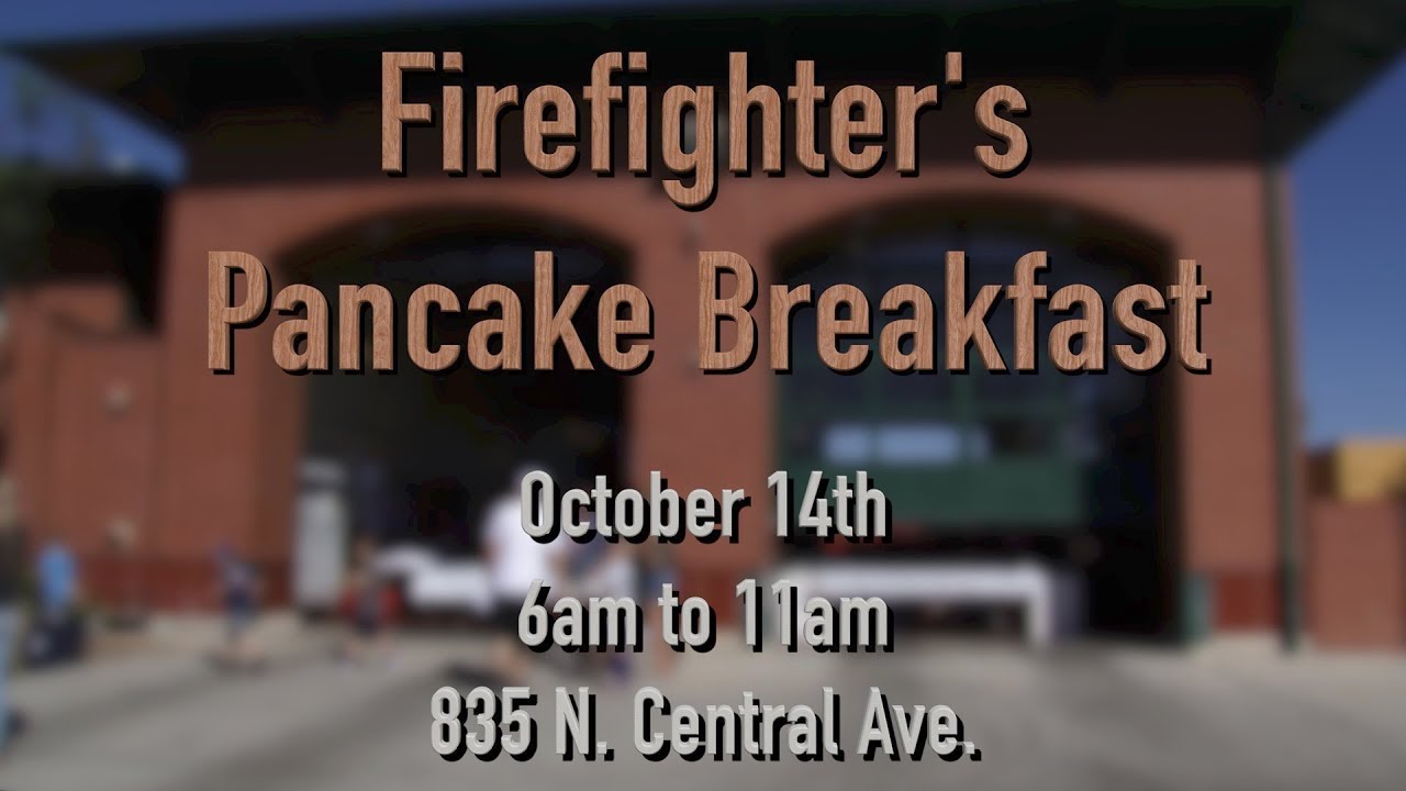 City of Tracy: Firefighter Pancake Breakfast Promo 2017 - YouTube