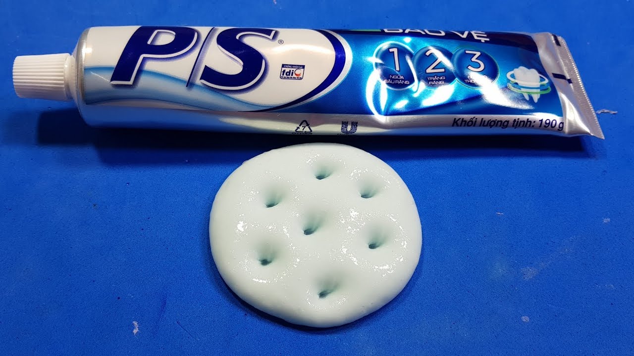 Diy 2 Way Slime Toothpaste REcipe ! How To make The Best Slime - YouTube