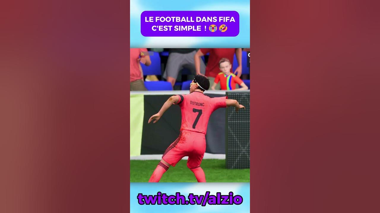 LE FOOTBALL DANS FIFA, C'EST SIMPLE ! 😭🤣 #fc25 #gaming #foryou #viralvideo #fifa #easports #foot ...