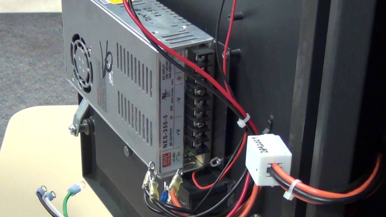 Removal and Installation of an L Series Power Supply - YouTube