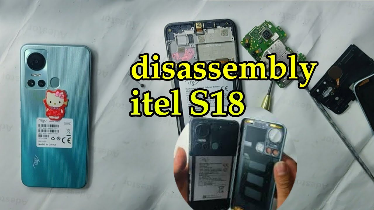 Disassembly itel S18 - YouTube