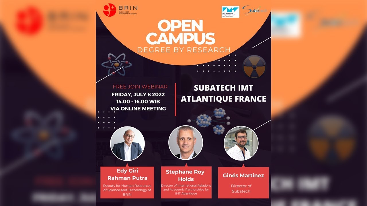 SUBATECH - IMT Atlantique France | OPEN CAMPUS - YouTube