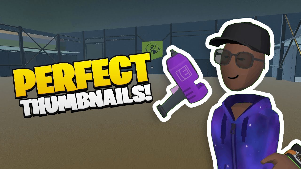 📷 HOW TO MAKE THE PERFECT REC ROOM THUMBNAIL IN 5 MINUTES! - YouTube