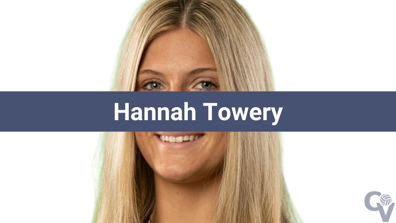 Hannah Towery Volleyball Highlights - MS 2023 - Mid - YouTube