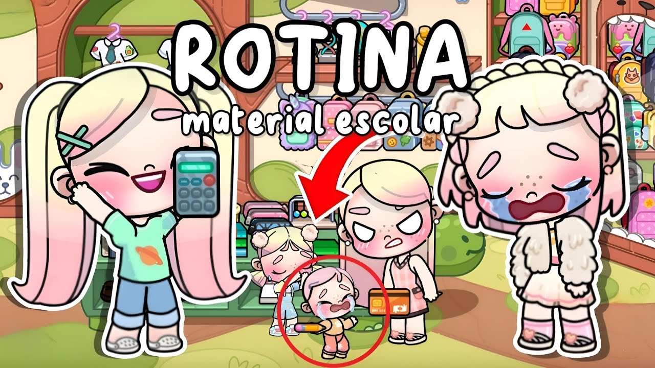 ROTINA INDO COMPRAR MATERIAL ESCOLAR 2024 NO AVATAR WORLD! 😍📚 | Avatar ...