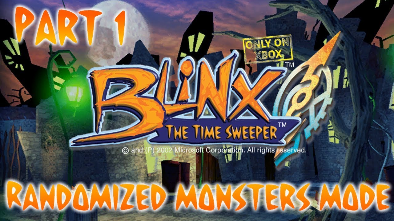 Blinx the Time Sweeper - Round 1 - Randomized Monsters Mode - YouTube