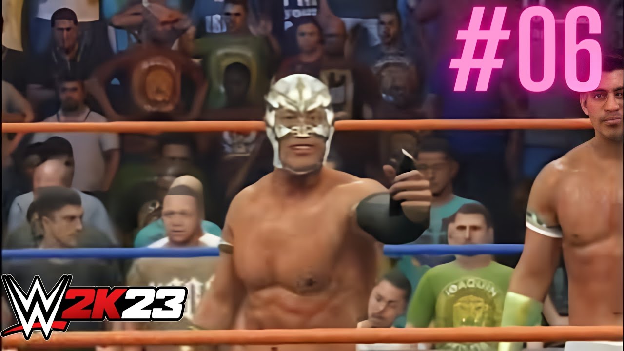 WWE 2K23|THE LOCK myrise| walkthrough|part 6 - YouTube