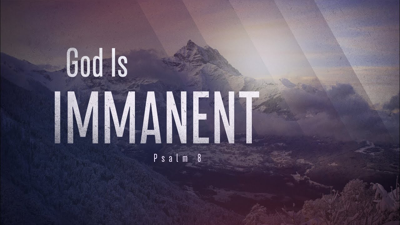 God is Immanent - YouTube