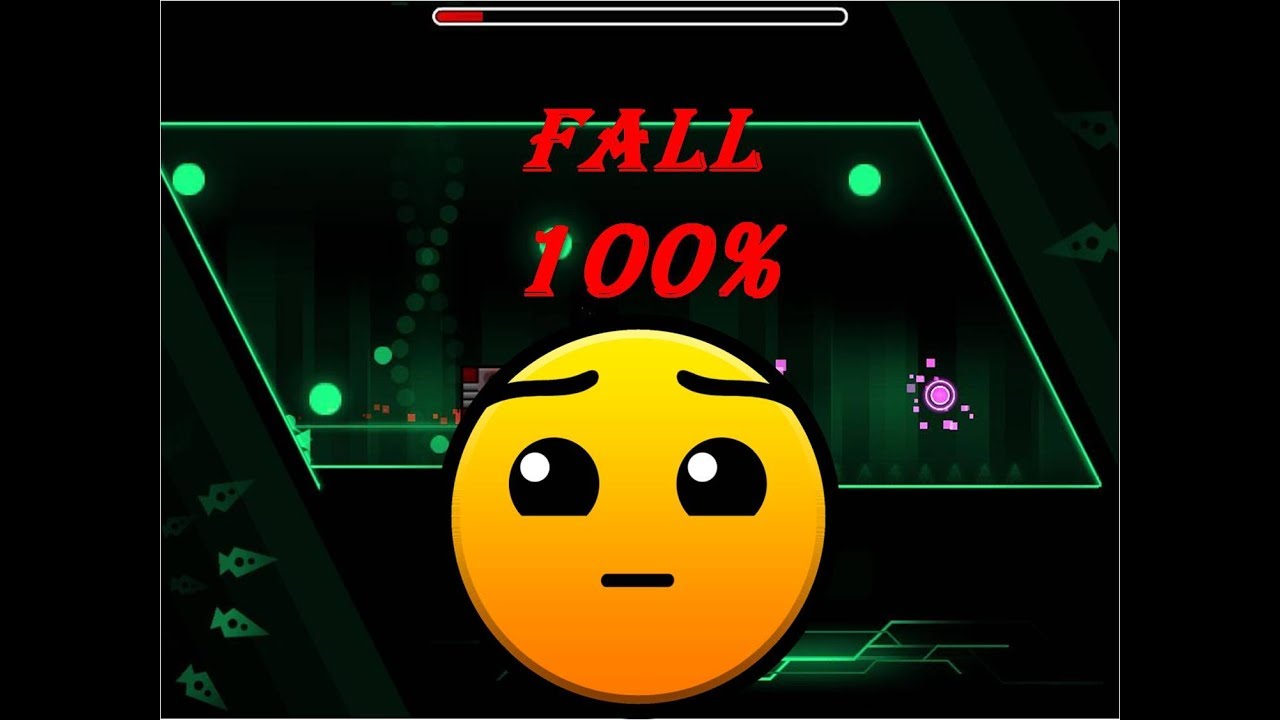 Geometry Dash - Fall [PC] [Hard] - YouTube