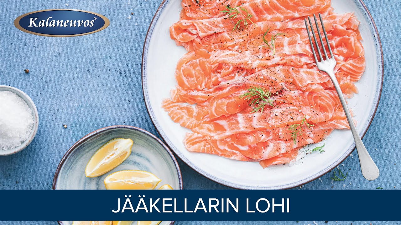 Jääkellarin lohi resepti - Kalaneuvos - YouTube