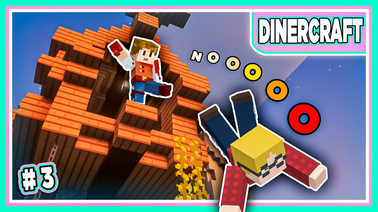 Skydiving Practice In Minecraft - YouTube