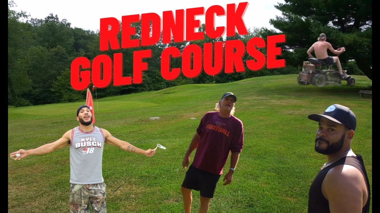 We Played at a Redneck Par 3 Golf Course (Vlog) - YouTube