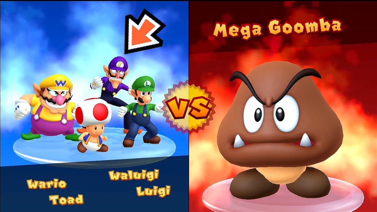 Waluigi vs Luigi vs Toad vs Wario - Mushroom Park Board | Master com ...