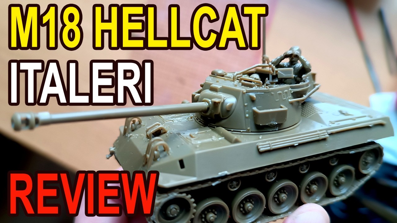 M18 HELLCAT ITALERI REVIEW! I use this BIG CAT for Hunting TANKS in BOLT ACTION! IS IT ANY GOOD ...