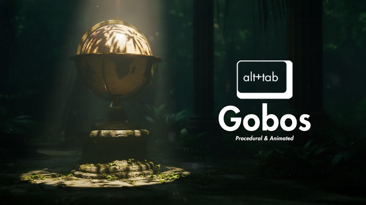 Turn your Blender Render From Flat To Cinematic! Alt Tab Gobos Showcase & Tutorial - YouTube