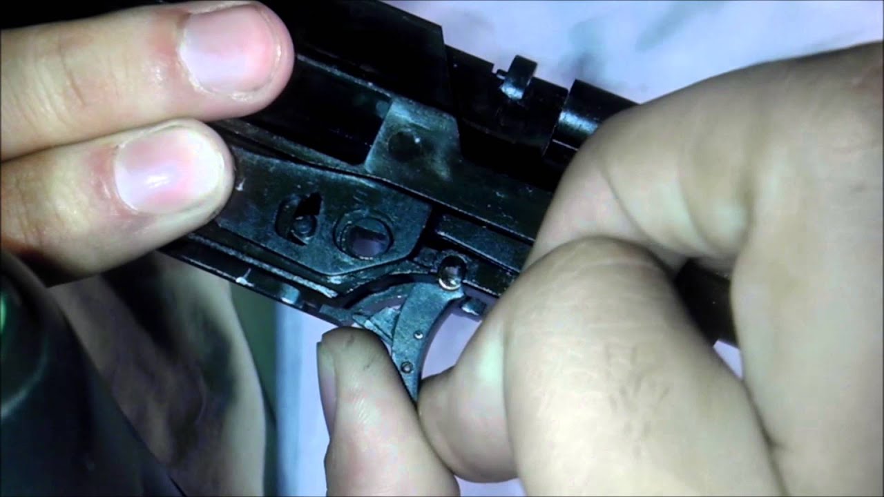 KSC KWA MP7 Trigger Installation - YouTube